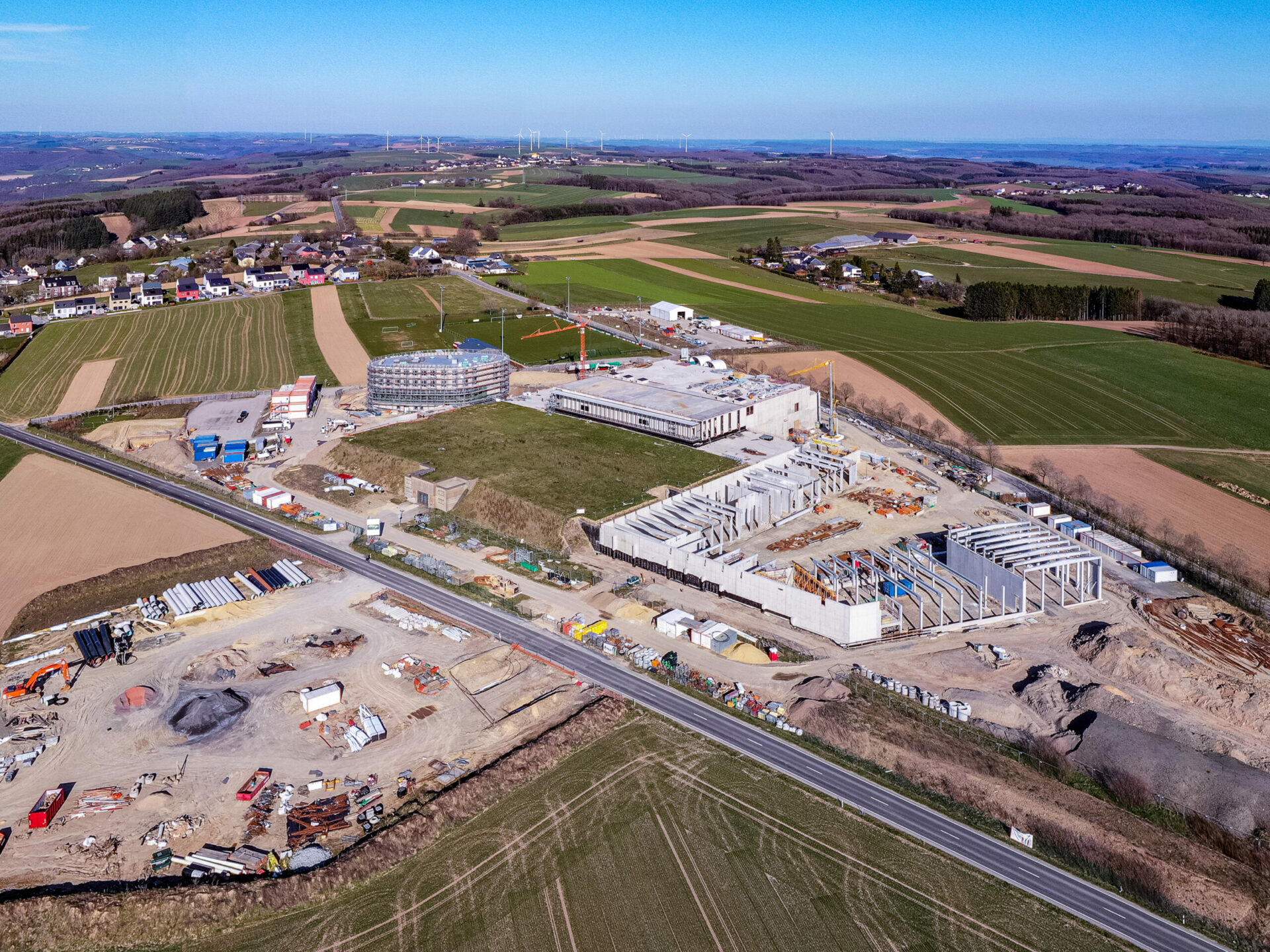 Station de traitement d’eau potable SEBES, Eschdorf, Luxembourg - SGI ...