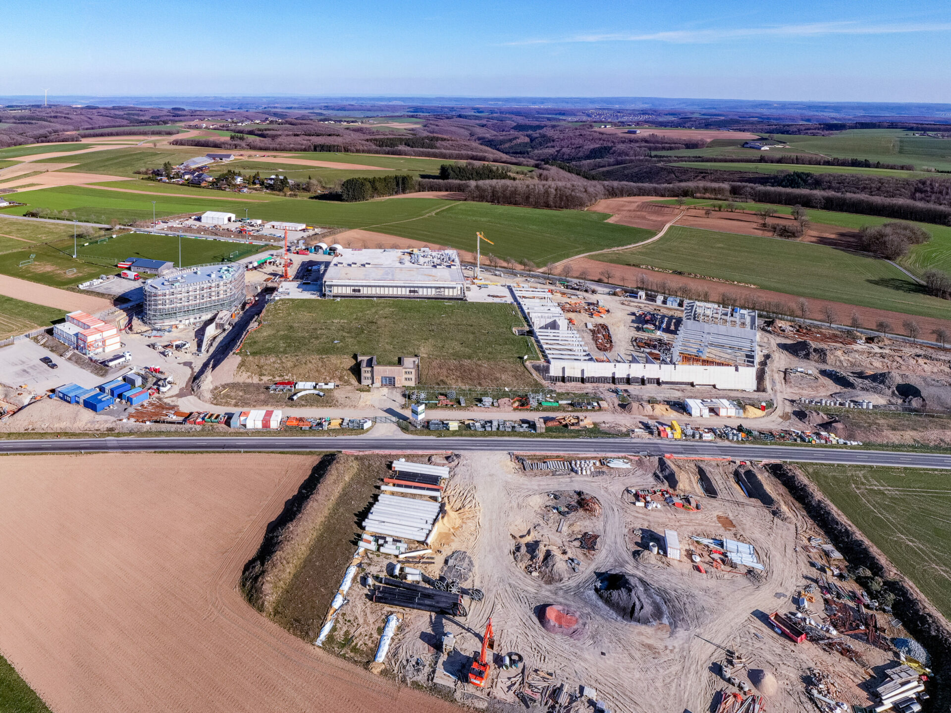 Station de traitement d’eau potable SEBES, Eschdorf, Luxembourg - SGI ...